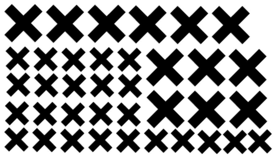 Kryss - Väggdekor/wallsticker | Annilito Design